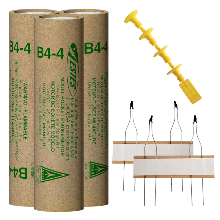 B4-4 Engines - 18mm Model Rocket Motors | Estes Rockets