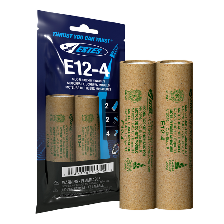 Estes E Model Rocket Engines - High-Power Motors | Estes Rockets