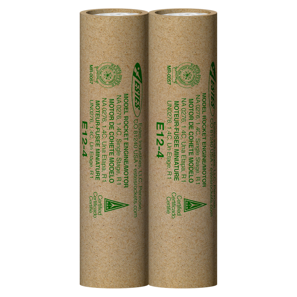 E12-4 Engines - Powerful 24mm Model Rocket Engines | Estes Rockets