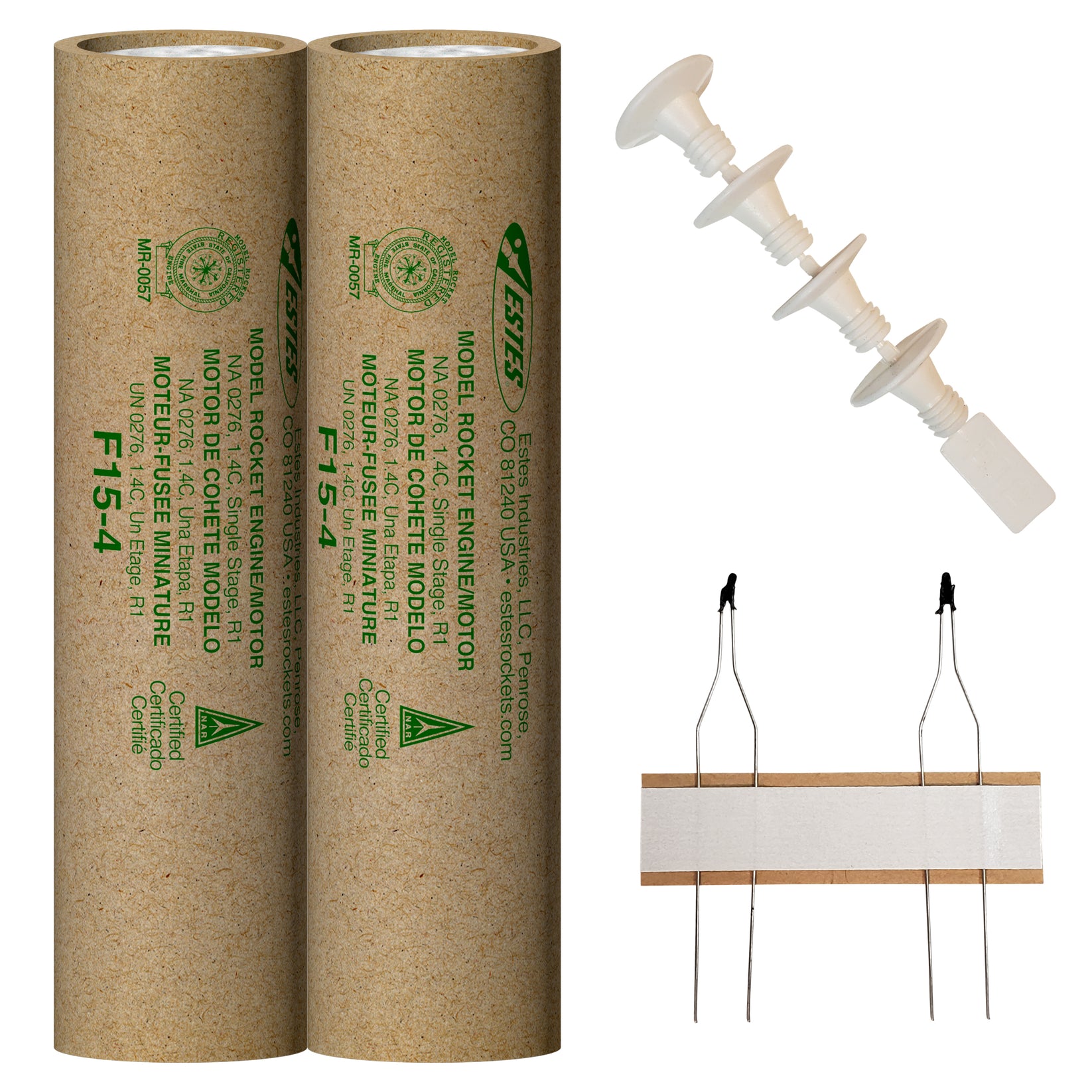 Estes F15-4 Engines - High-Power Thrust for Larger Rockets | Estes Rockets