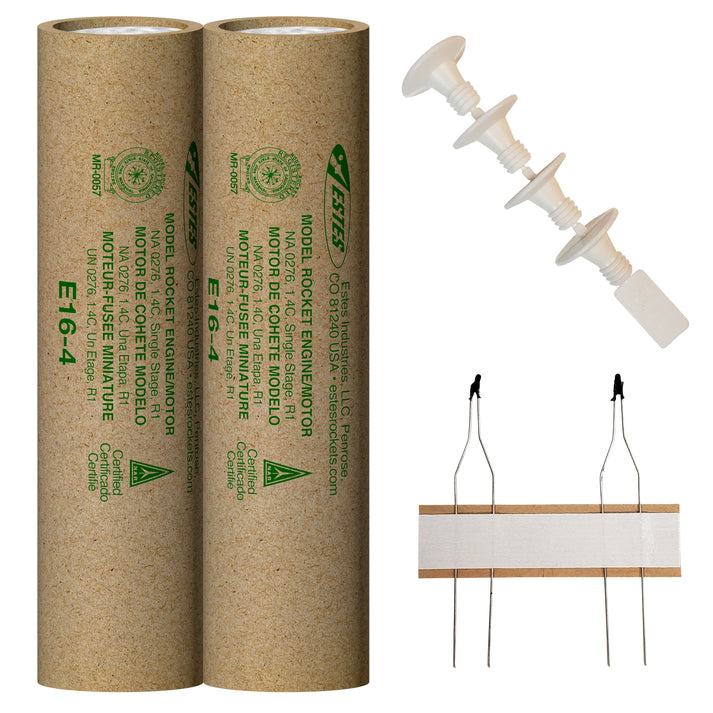 E16-4 Model Rocket Engines (29 mm) | Estes Rockets