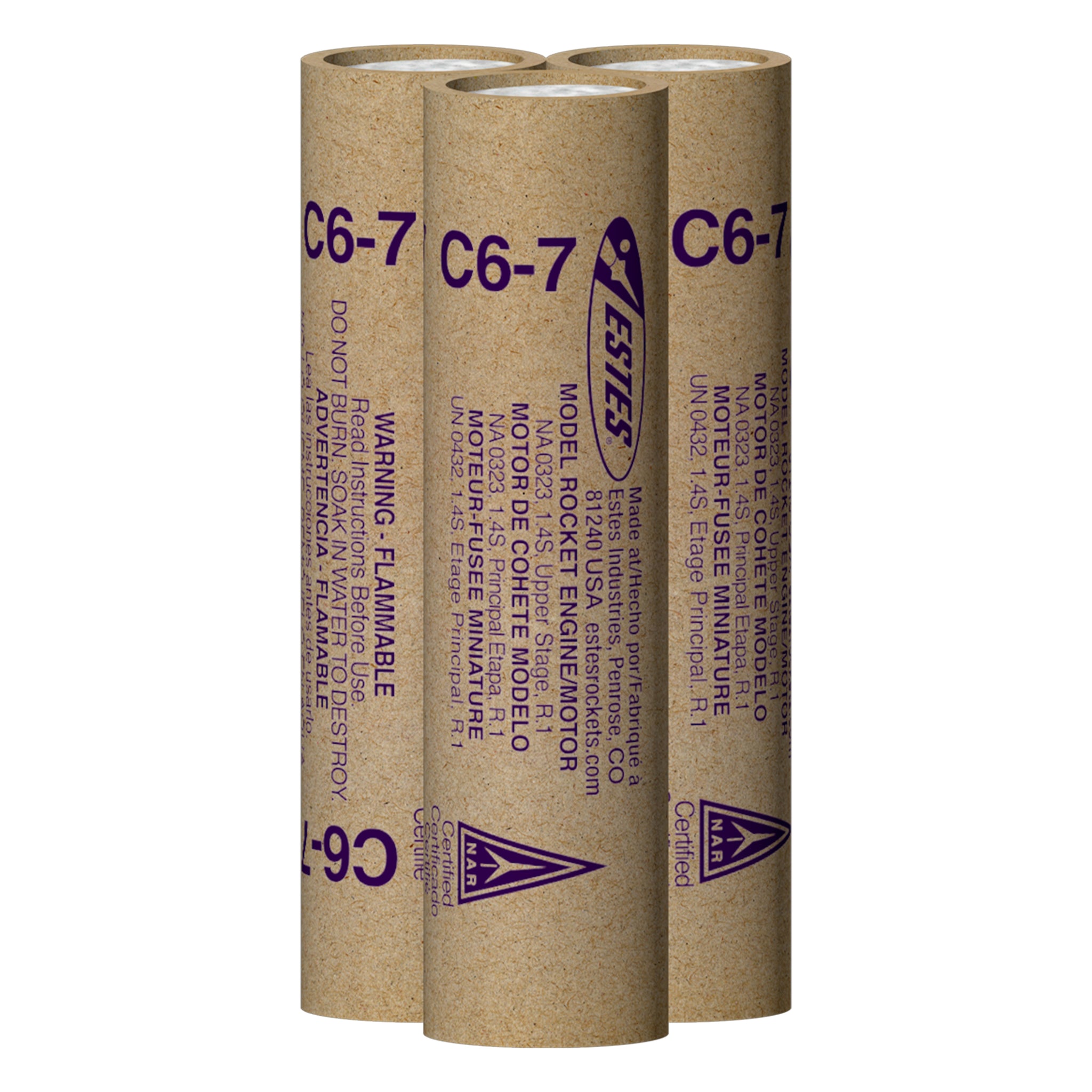 C6-7 Model Rocket Engines | Estes Rockets