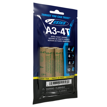 Estes 13mm Mini Rocket Engines - Lightweight Motors for Small Rockets ...
