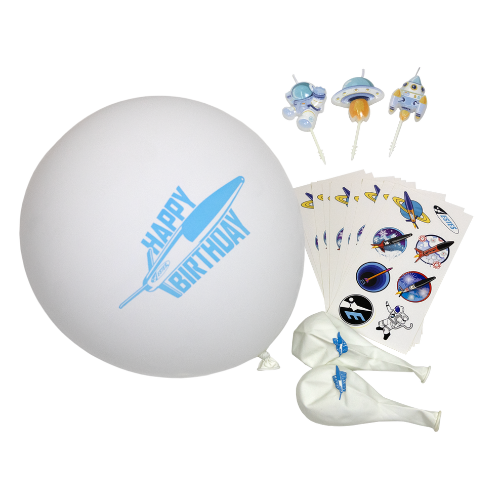 Blast-Off!™ Birthday Party Pack - Rocket Themed Party Supplies | Estes ...