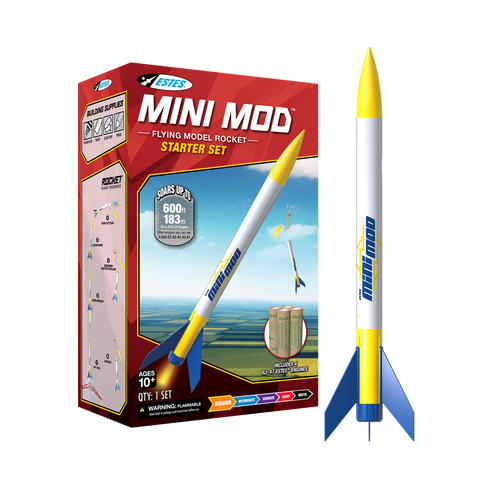 Mini Mod™ Starter Set - Complete Beginner Rocket Kit | Estes Rockets