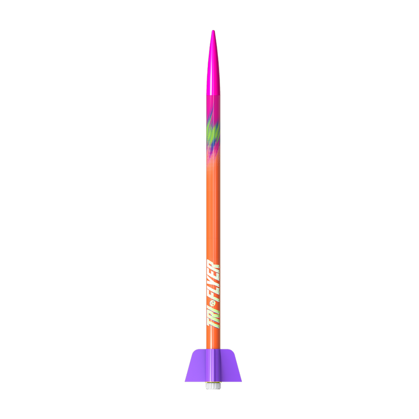 Estes Tri-Flyer STEM Kit - Beginner Model Rocket with 3 Fin Options ...