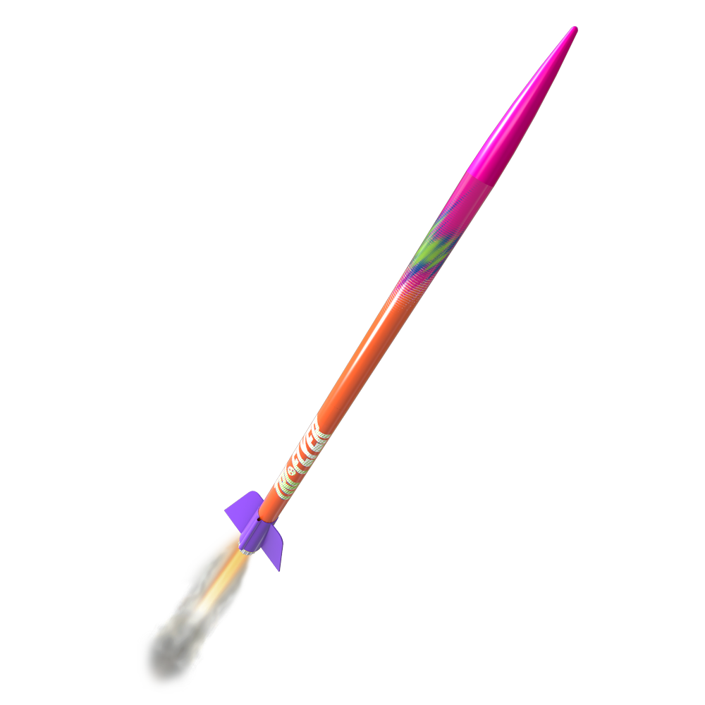 Estes Tri-Flyer STEM Kit - Beginner Model Rocket with 3 Fin Options ...