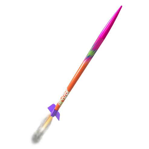 Estes Tri-Flyer STEM Kit - Beginner Model Rocket with 3 Fin Options ...