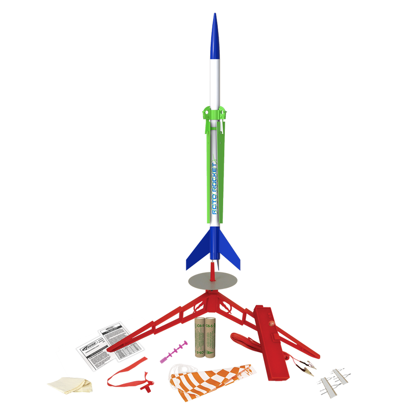 Roto Rocket™ STEM Kit - Helicopter Recovery - Engines Included | Estes ...