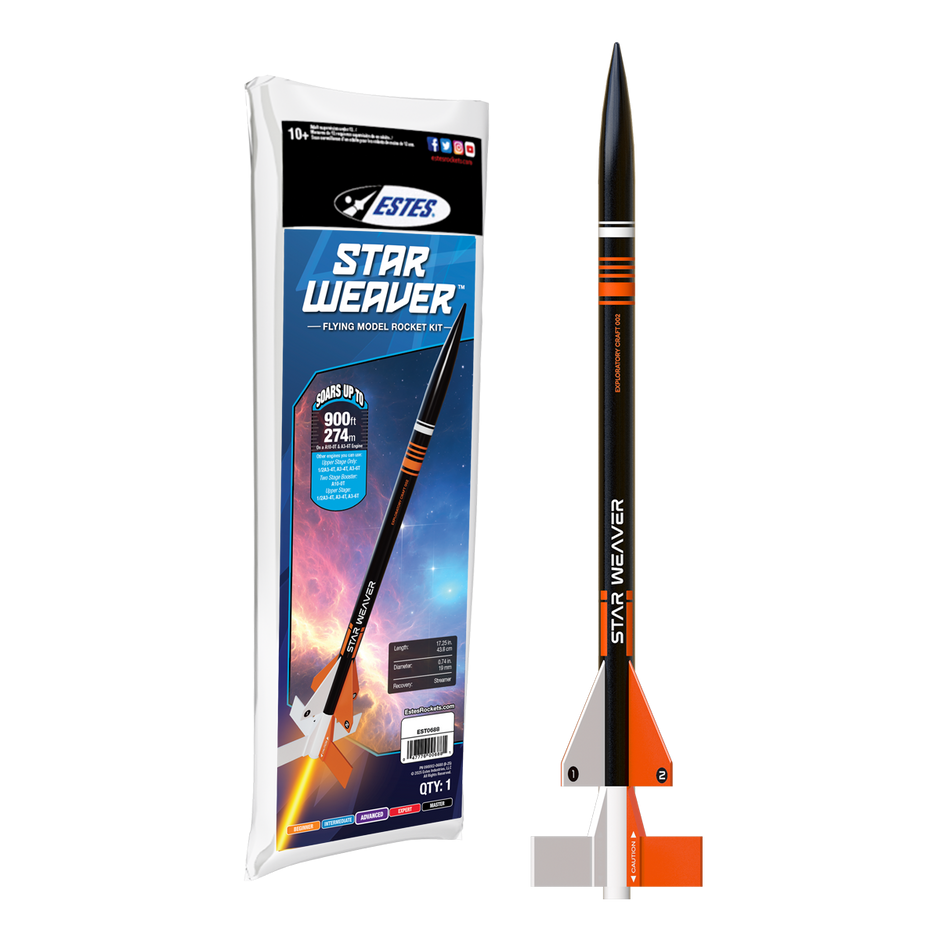 Multistage Model Rocket Kits - Advanced Two-Stage Rockets | Estes Rockets