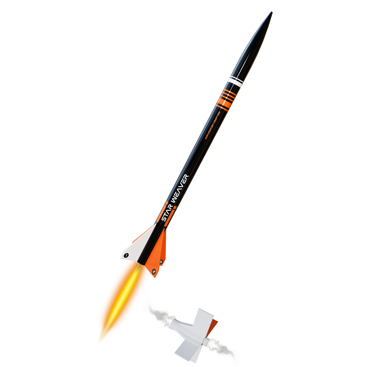Star Weaver™ | Advanced Two Stage Model Rocket | Estes Rockets