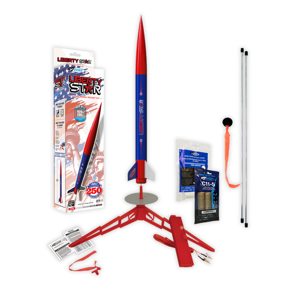 Liberty Star™ "Red, Flight, and Blue" Launch Bundle | Estes Rockets
