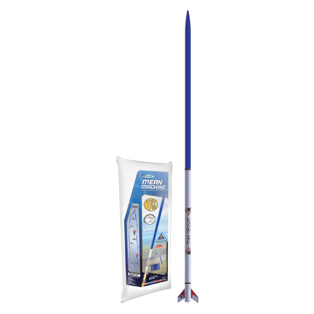 Mean Machine™ Model Rocket Kit - 80 Inch Tall Advanced Rocket | Estes ...