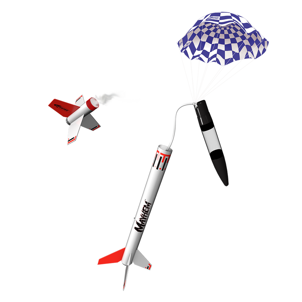 Mayhem™ Model Rocket Kit – Two-Stage Rocket for Advanced Rocketeers ...