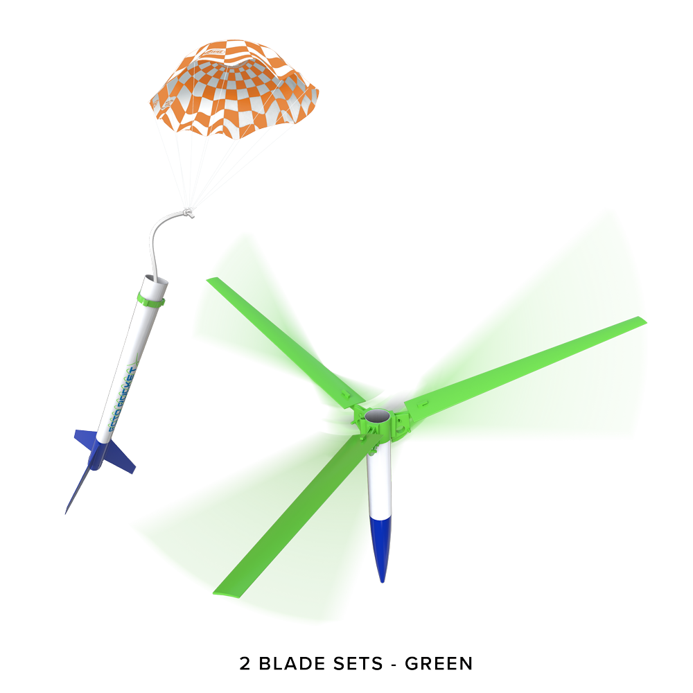 Roto Rocket™ Model Kit - Beginner Friendly Helicopter Recovery | Estes ...