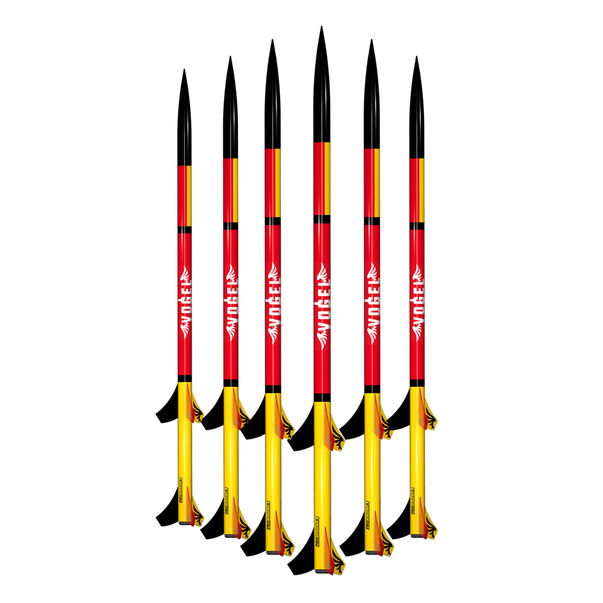 Pro Series II™ Vogel Bulk Pack - 6 Two-Stage Rockets for Advanced ...