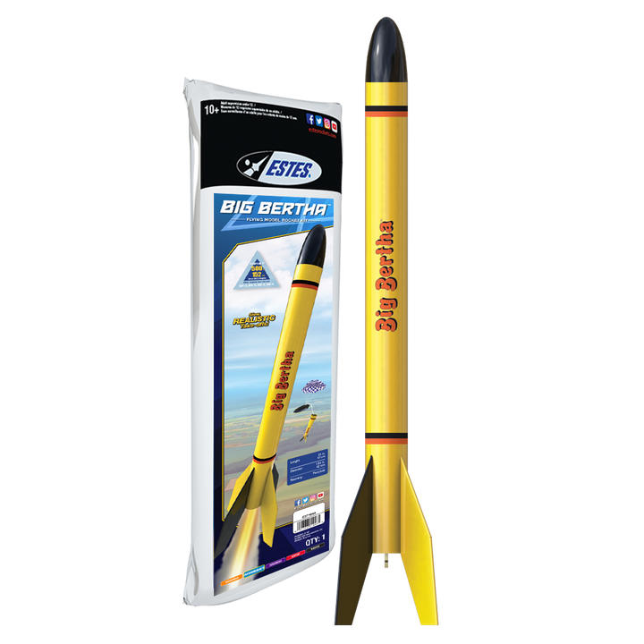 BT-60 Model Rocket Body Tubes - 3 Pack | Estes Rockets