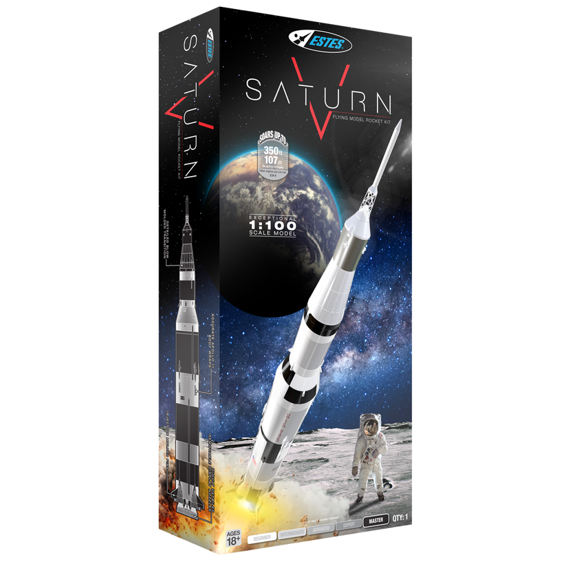 Saturn V Model Rocket - Historic Apollo 11 Replica | Estes Rockets