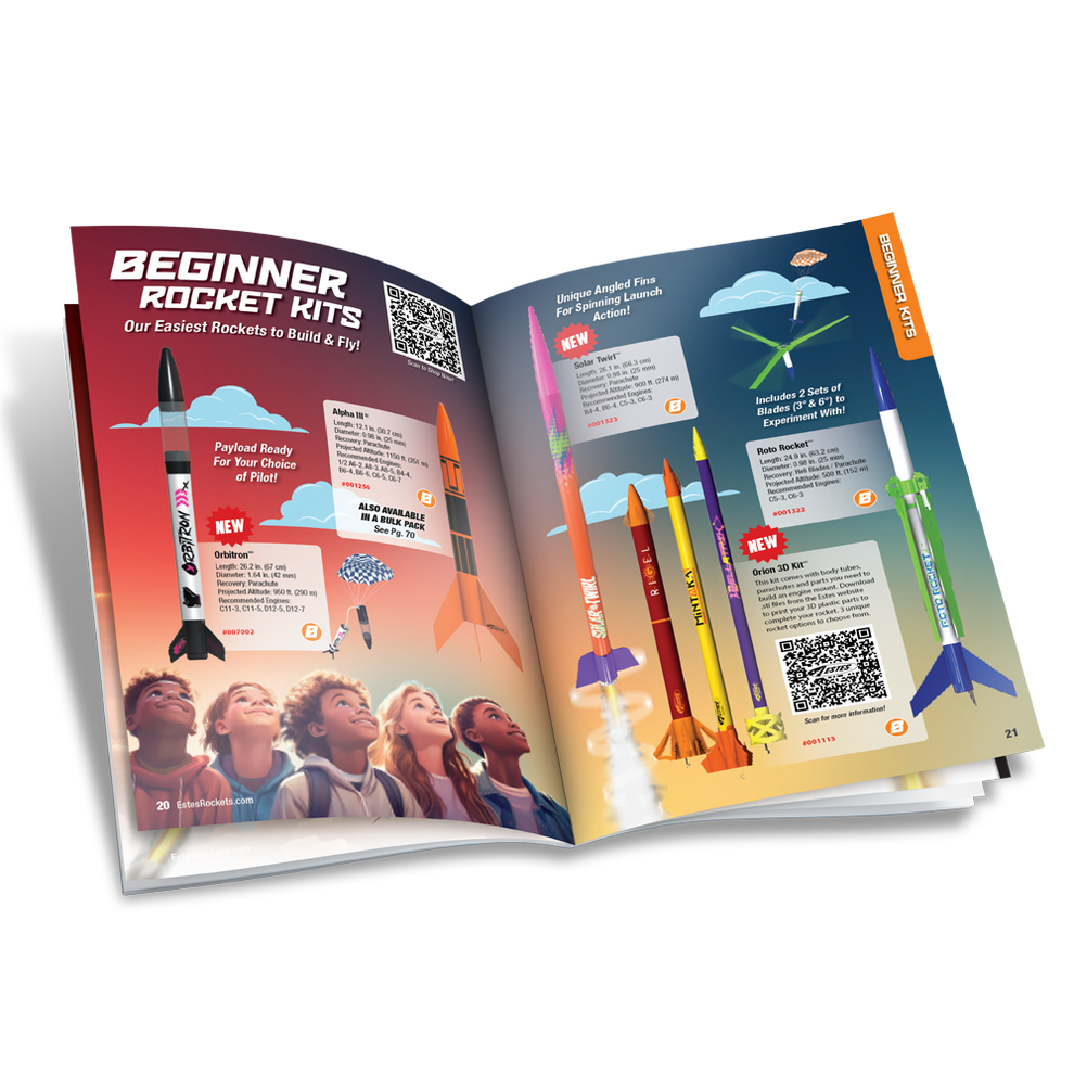 2025 Catalog - Explore New Model Rocket Kits & Gear | Estes Rockets