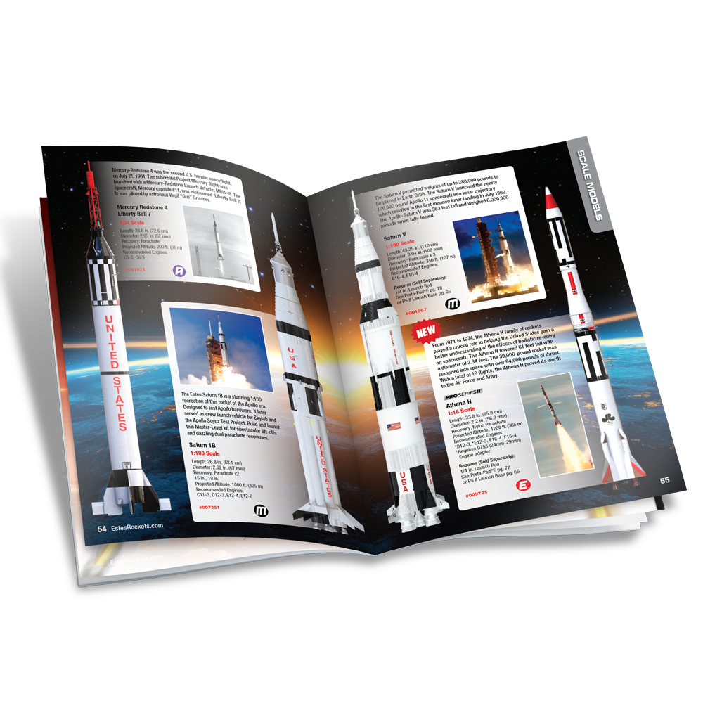 2025 Catalog - Explore New Model Rocket Kits & Gear | Estes Rockets