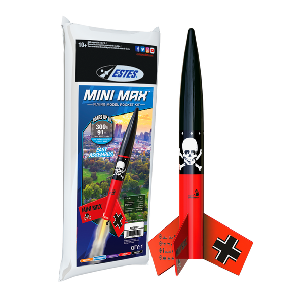 Mini Der Red Max™ Model Rocket Kit | Estes Rockets
