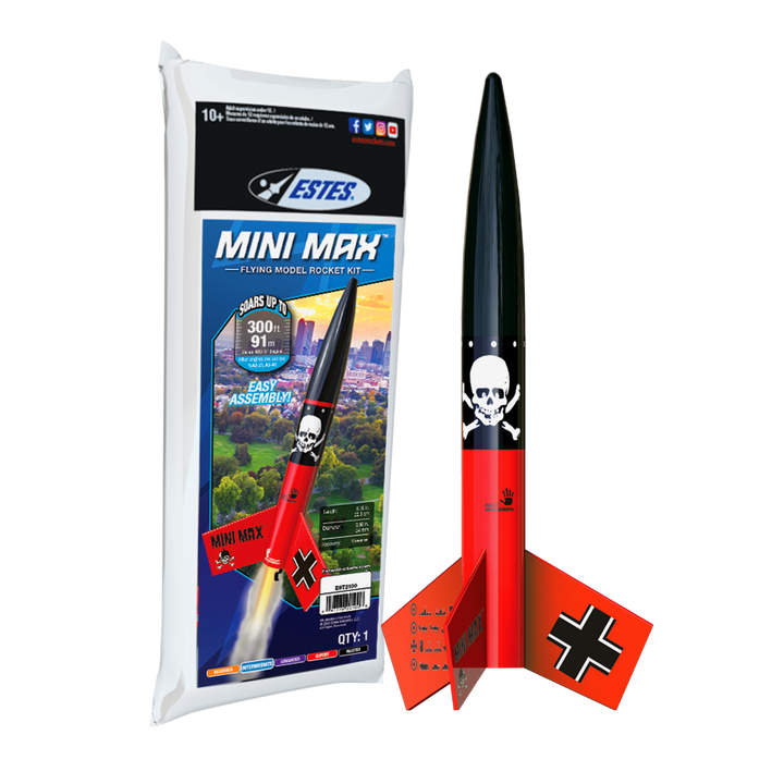 Der Red Max Series – Iconic Model Rockets with Bold Design | Estes Rockets