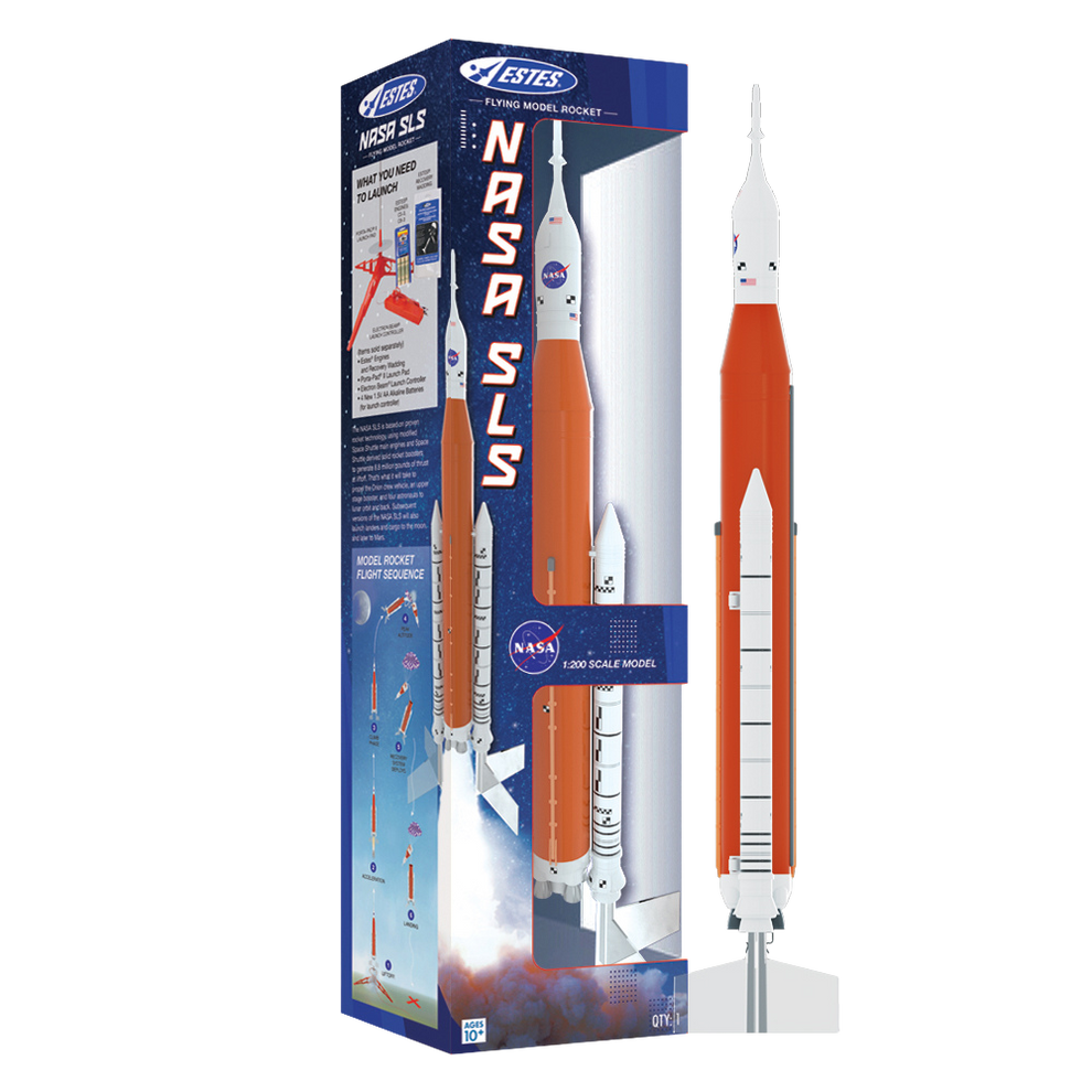 NASA SLS Model Rocket 1:200 Scale - Pre Assembled and Launch Ready ...