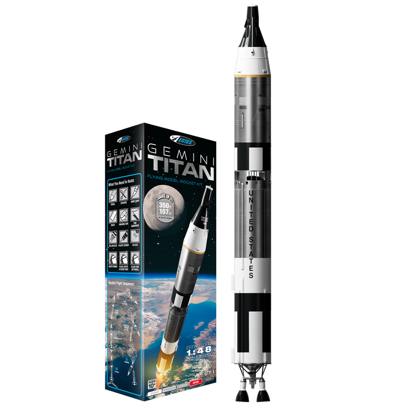 Gemini Titan 1:48 Scale Model Rocket | Estes Rockets