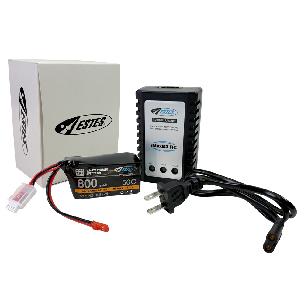 TimeWarp™ & Li-Po Power Battery Bundle | Cluster Engine Model Rocket ...