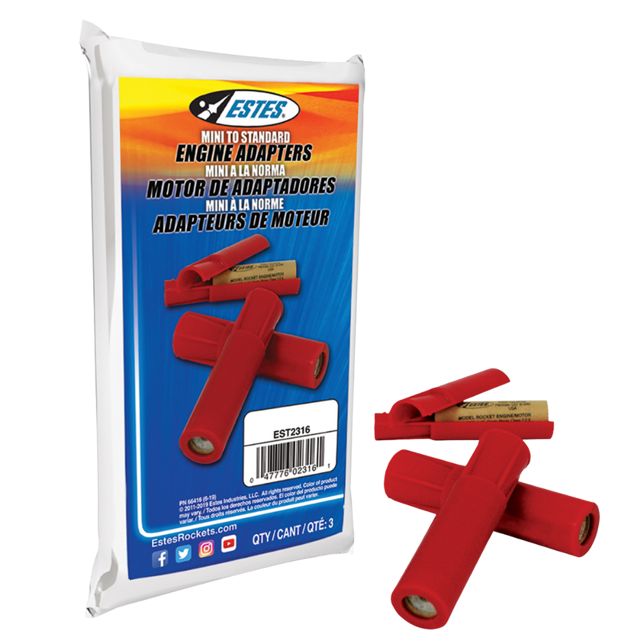 Model Rocket Engine Mounts - 13mm to 29mm Mount Kits | Estes Rockets