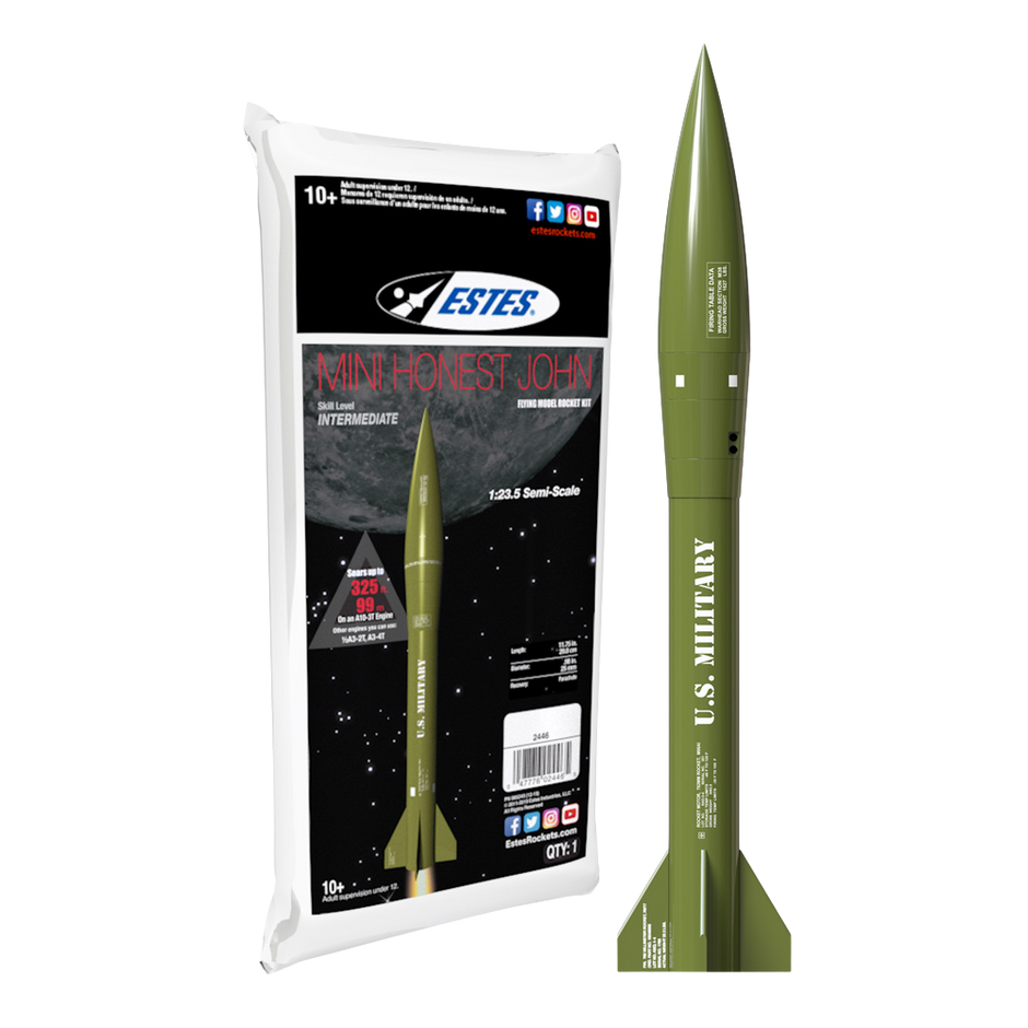 Cohetes a escala: réplicas militares y espaciales realistas | Estes Rockets