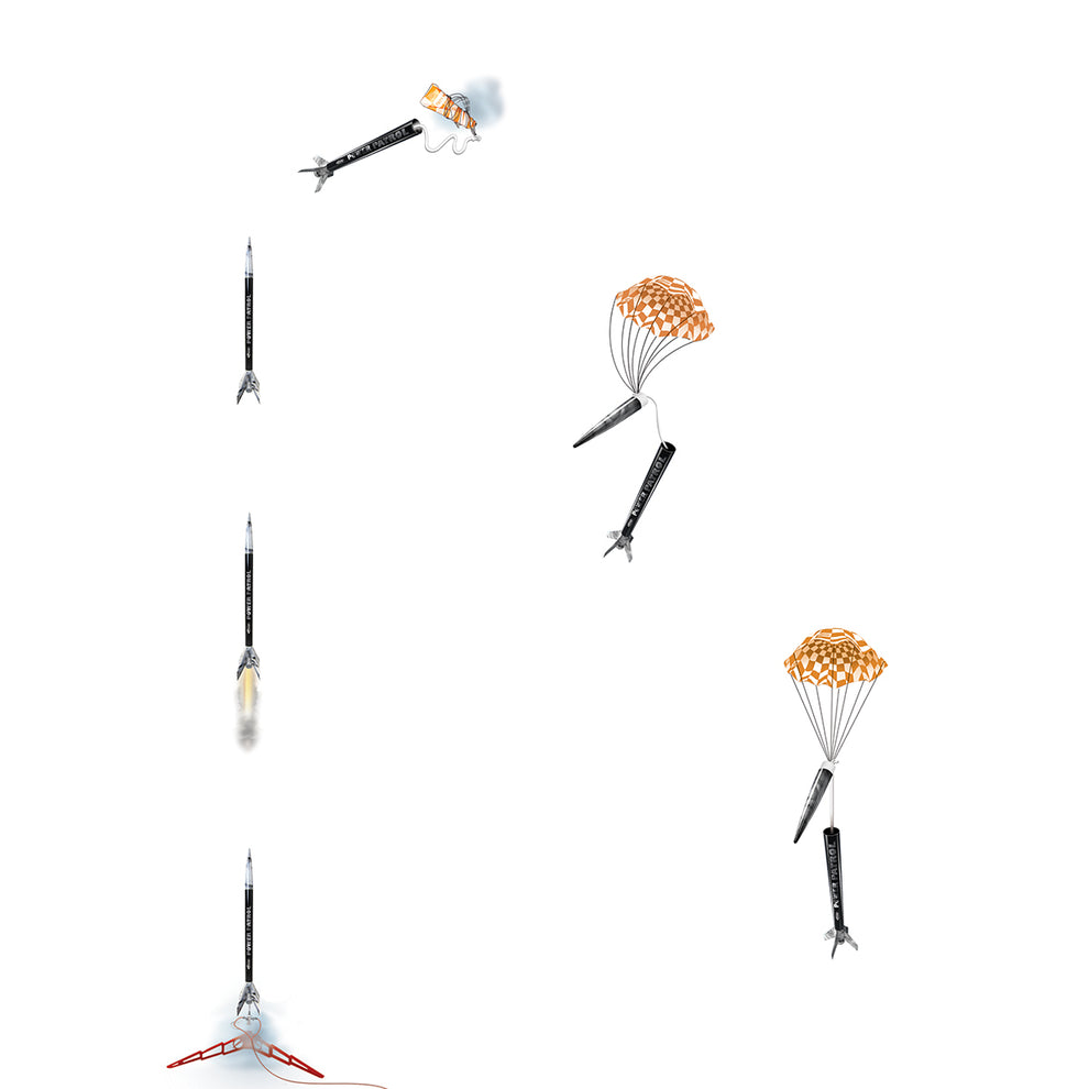 Power Patrol™ Model Rocket Kit - Beginner Friendly High-Altitude ...