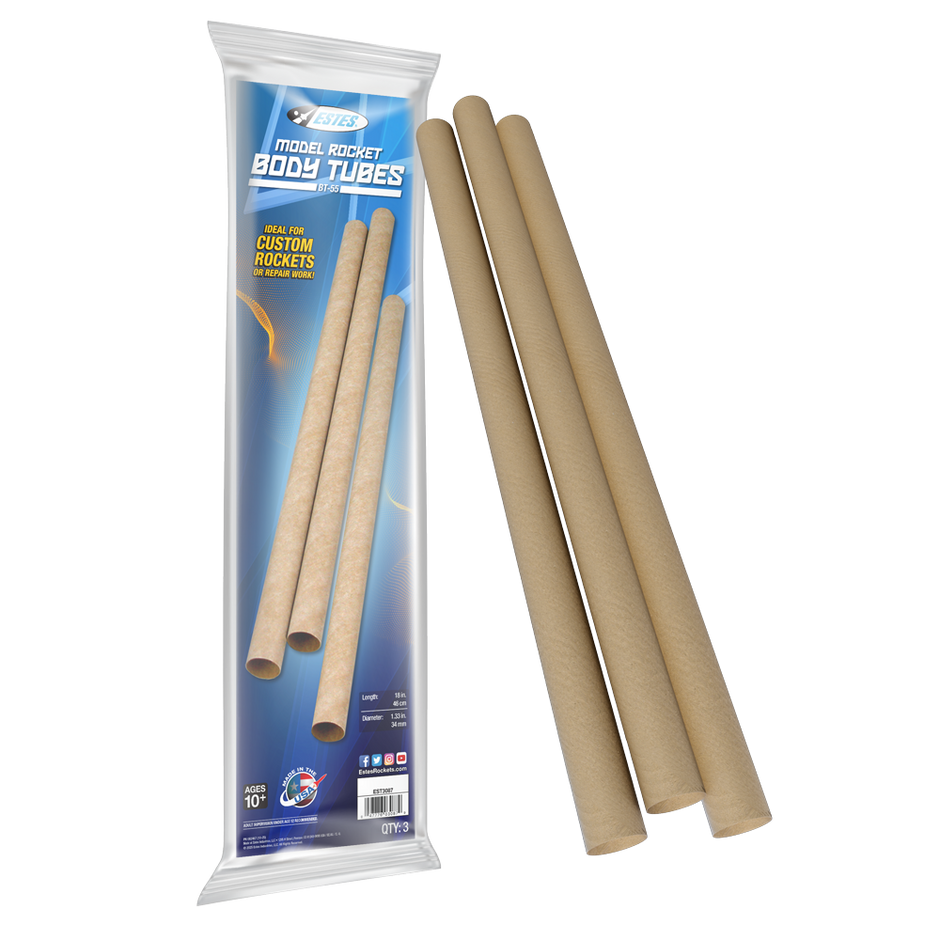 Body Tubes | Model Rocket Parts | Estes Rockets