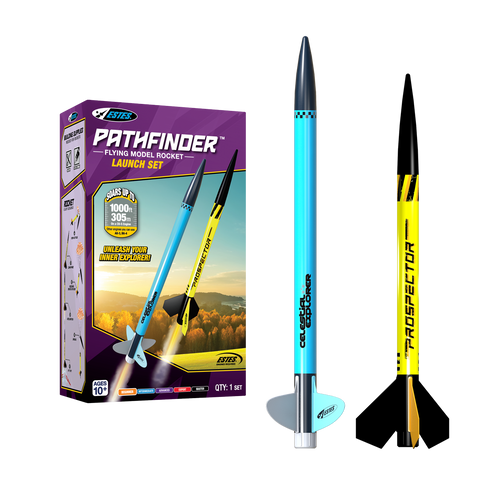 Pathfinder™ Launch Set - Build & Launch 2 Beginner Rockets | Estes Rockets