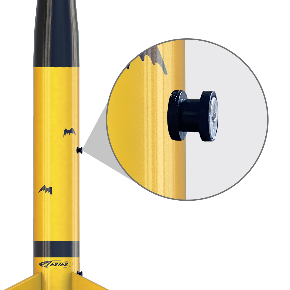 Estes 1010 Rail Buttons – Launch Rail Guides for Pro Series II Rockets ...