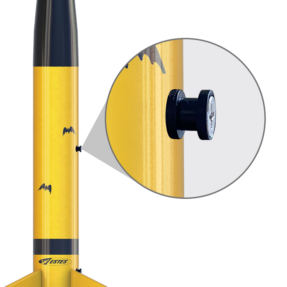 Estes 1010 Rail Buttons – Launch Rail Guides for Pro Series II Rockets ...
