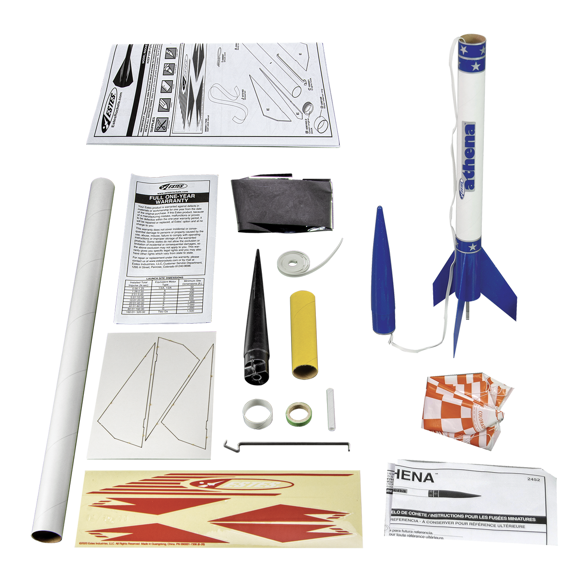 Athena X Starter Set | Estes Rockets