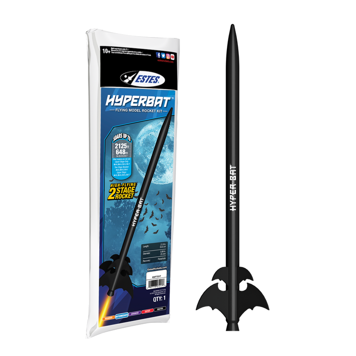 Multistage Model Rocket Kits - Advanced Two-Stage Rockets | Estes Rockets