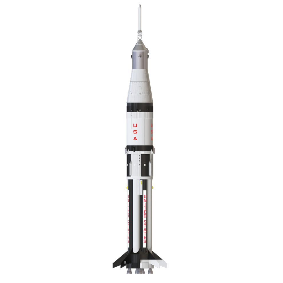 Saturn 1B Model Rocket Kit - 1:100 Scale Apollo Skylab Replica | Estes ...