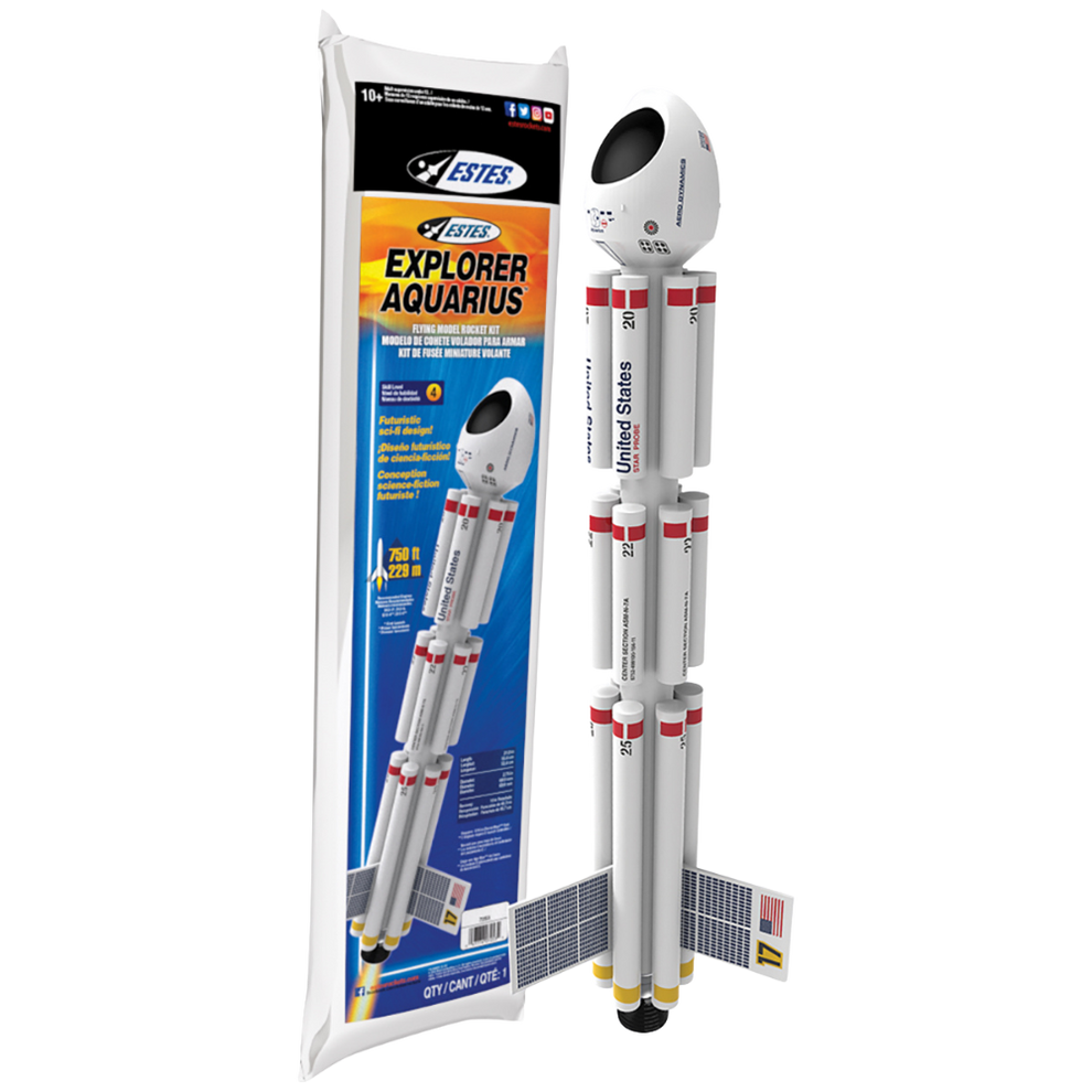 Explorer Aquarius™ Model Rocket Kit - Master Level Challenge for ...