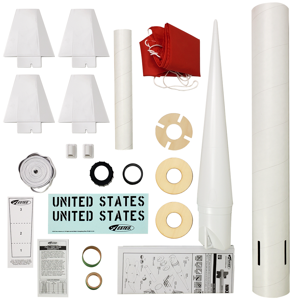 Pro Series II™ Nike Smoke Model Rocket Kit - Expert Build, 600 ft ...