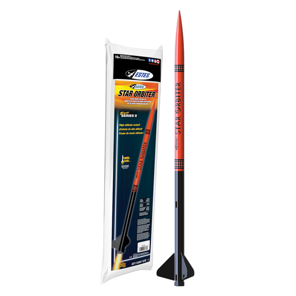 Pro Series II™ Star Orbiter™ High-Altitude Model Rocket Kit | Estes Rockets