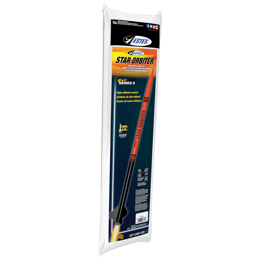 Pro Series II™ Star Orbiter™ High-Altitude Model Rocket Kit | Estes Rockets
