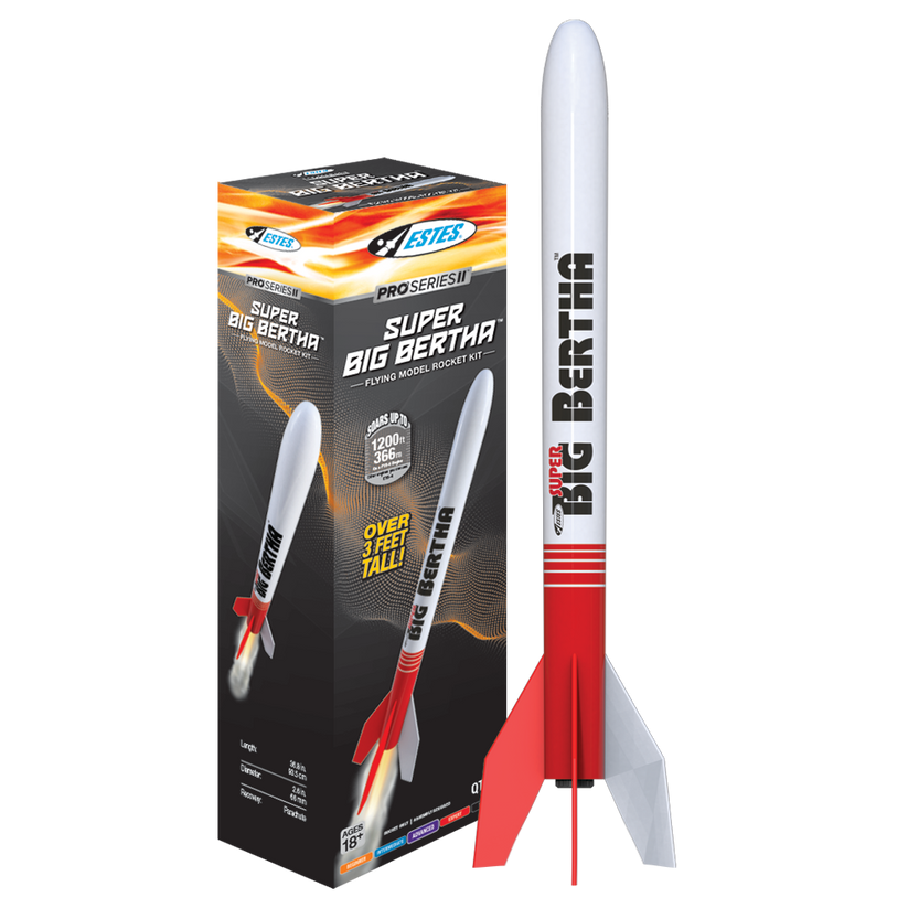 Super Big Bertha™ - 36 Inch Pro Series II™ Model Rocket | Estes Rockets