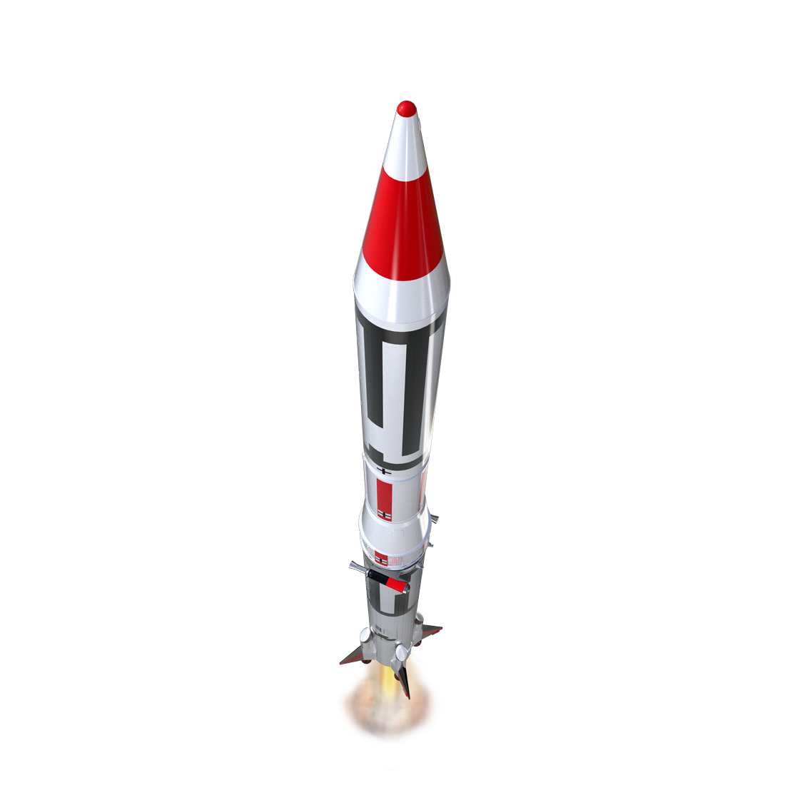Pro Series II™ Athena H Model Rocket Kit - Expert Level NASA Replica ...
