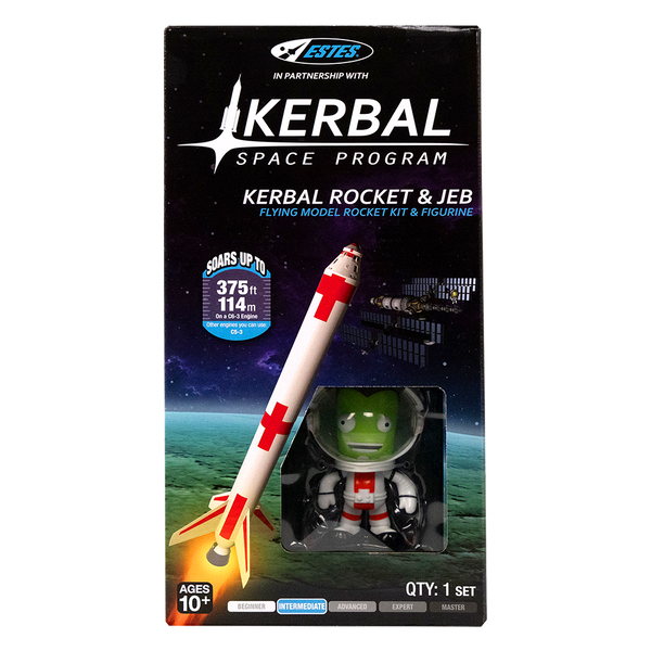 Kerbal Rocket & Jeb - Estes Rockets