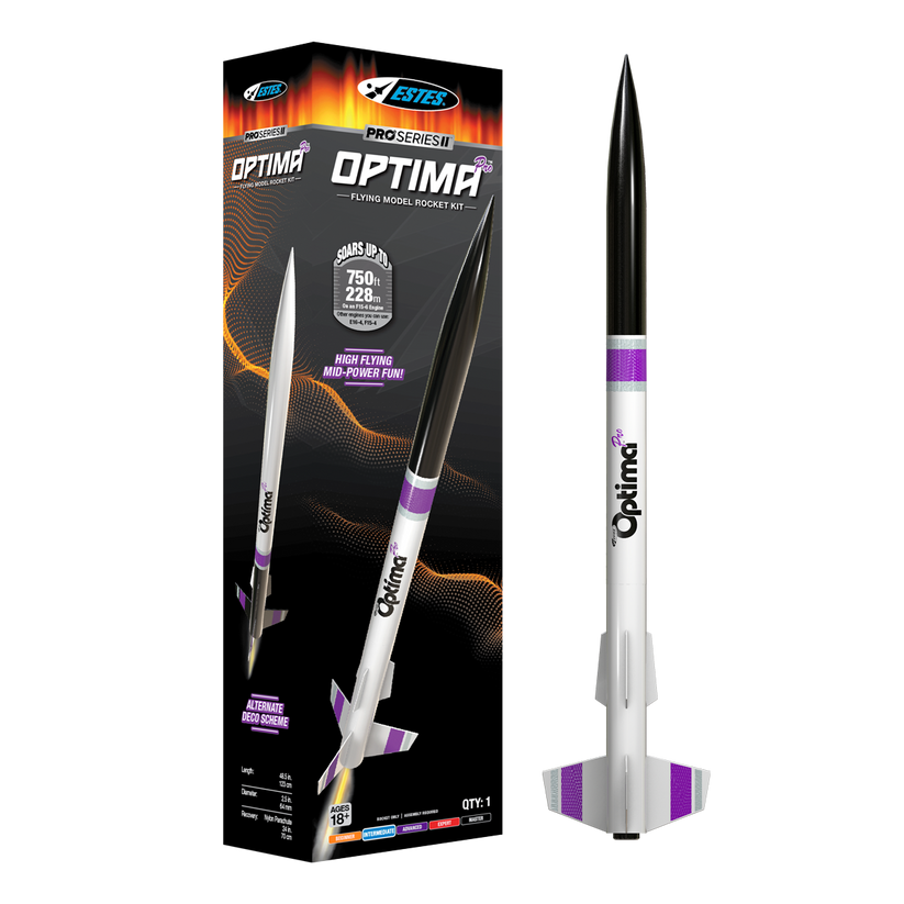 Pro Series II™ Optima Rocket - Classic Estes Design with Modern Power ...