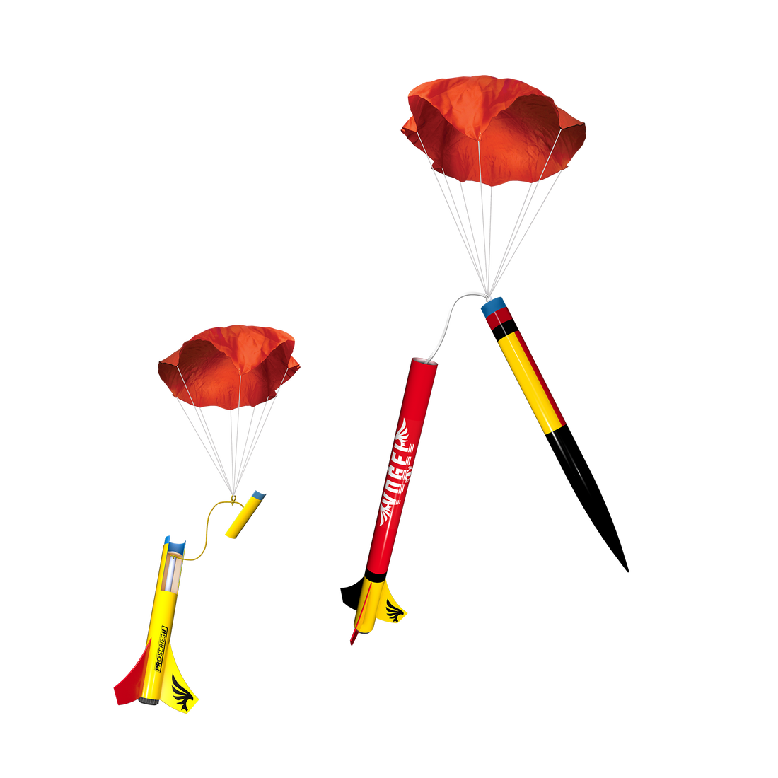 Pro Series II™ Vogel™ Model Rocket - Two-Stage High-Performance Kit ...