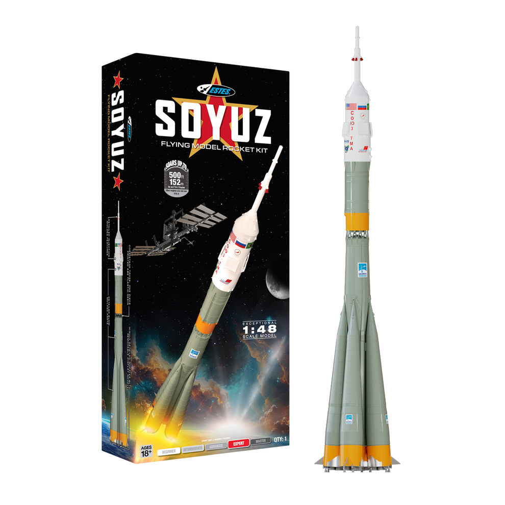 Pro Series II™ Soyuz Model Rocket | 1:48 Scale Collectors Edition ...