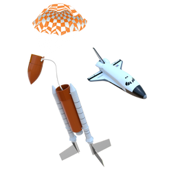 Estes Space Shuttle Model Rocket - 1:200 Scale NASA Orbiter | Estes Rockets